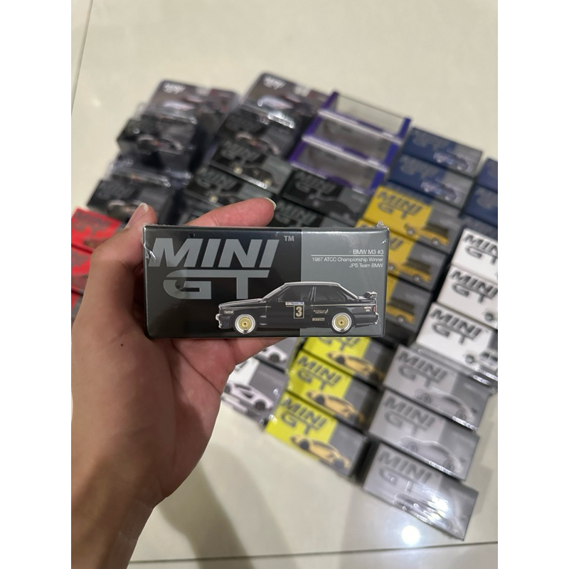 Jual Mini GT 608 - Mini GT 1/64 BMW M3 #3 JPS Team BMW'87 ATCC ...