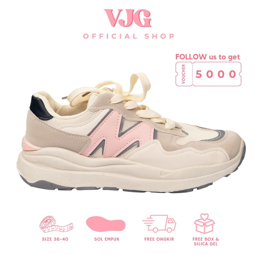 Jual VJG - Bora Sepatu Sport Cewek / Sepatu Wanita Casual / Sepatu Lari ...