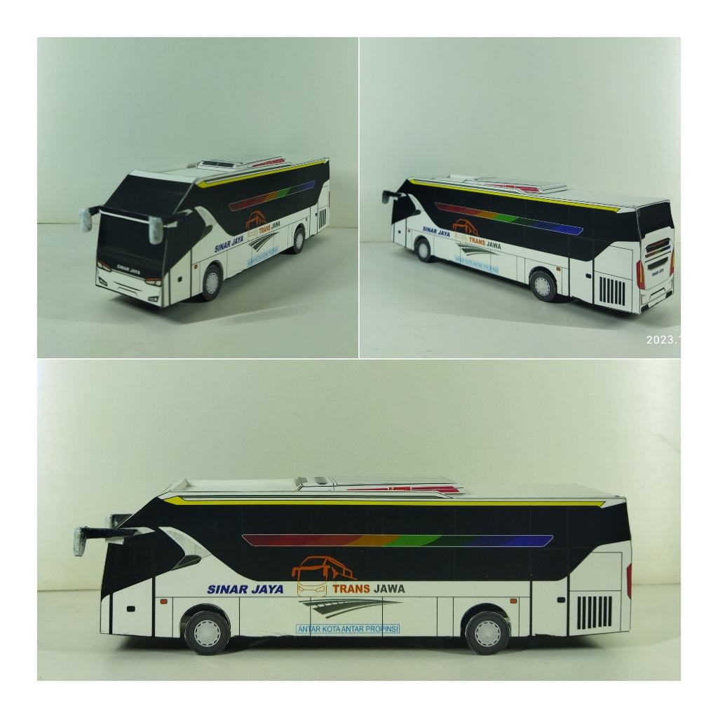 Jual MIniatur Bus iSinar Jaya Sleeper | Shopee Indonesia