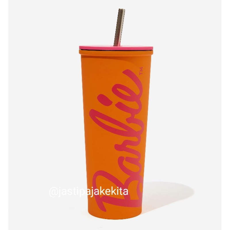 Jual TUMBLER / BOTOL MINUM TYPO X BARBIE | Shopee Indonesia