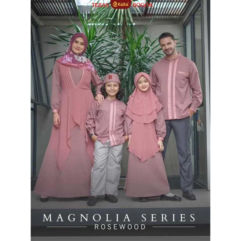 Jual Baju Couple Lebaran Magnolia Series - Rosewood / Sarimbit Terbaru ...