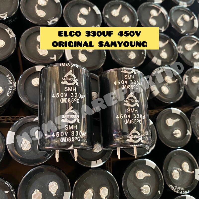 Jual ELCO 330UF 450V ORIGINAL SAMYOUNG | Shopee Indonesia