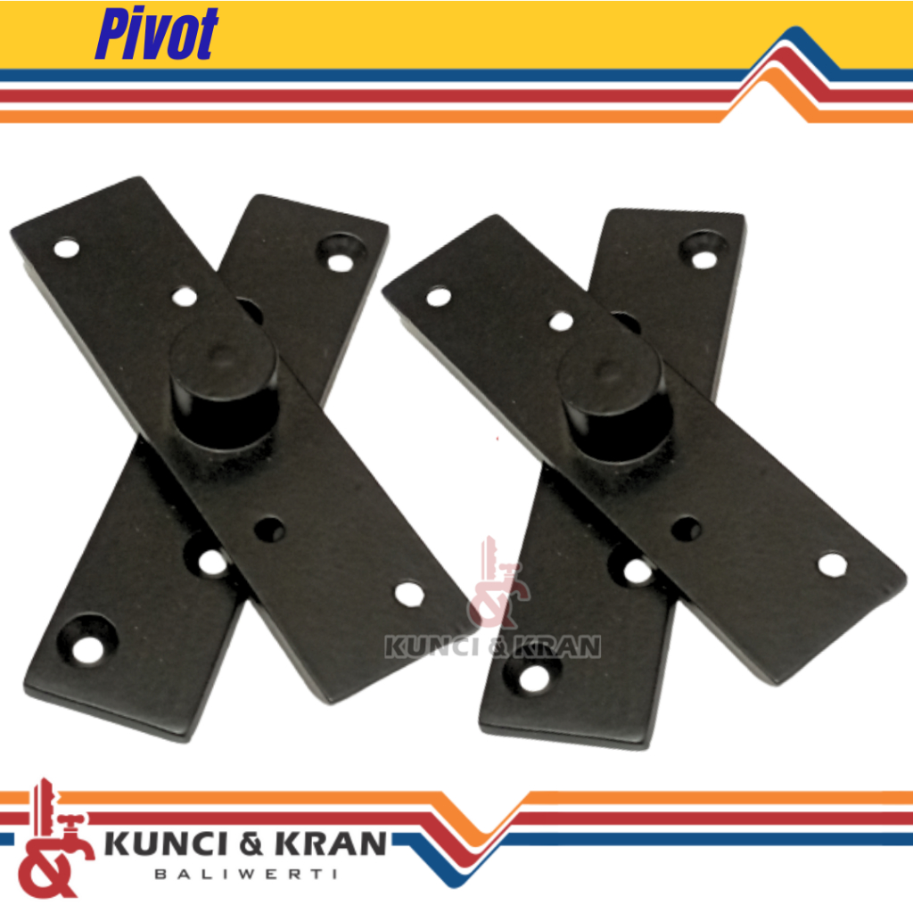 Jual Engsel Pivot Pintu Kayu Hitam Engsel Putar Black Engsel Pivot ...