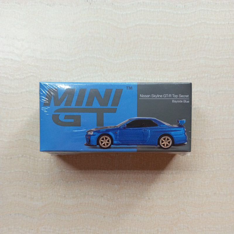 Jual Mini GT 531 - Nissan Skyline GT-R R34 Top Secret Bayside Blue ...