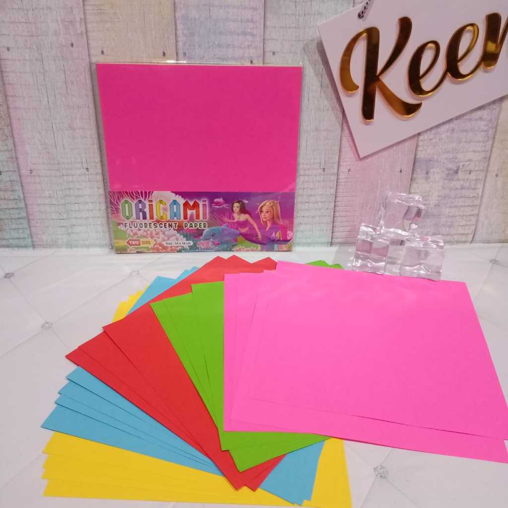 Jual ORIGAMI KERTAS LIPAT 2 SISI 12X12 (20LEMBAR) | Shopee Indonesia