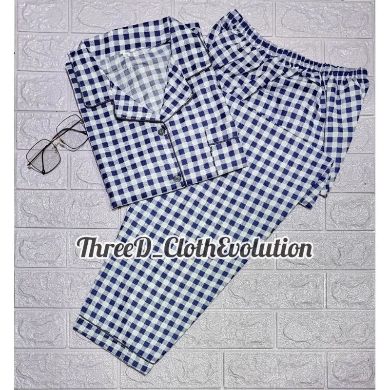 Jual Piyama Kotak/LV/ Batik Pria/ Wanita Remaja Dewasa Promo Murah ...