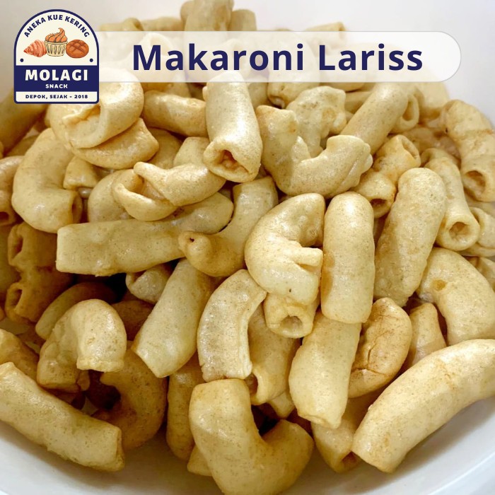 Jual Makaroni Original Gurih LARIS / Makaroni Asin 250 Gram - Molagi ...