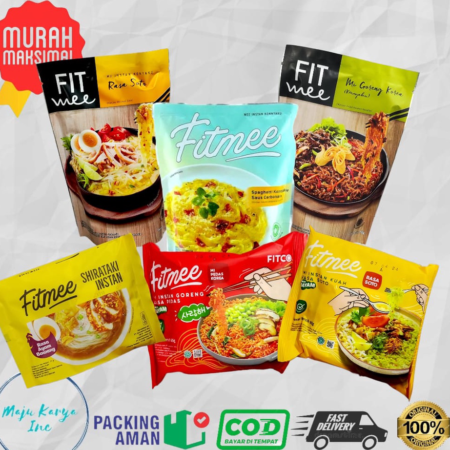 Jual Harga Murah Fit Mee Mie Konyaku Shirataki Mie Goreng - Soto - Ayam ...