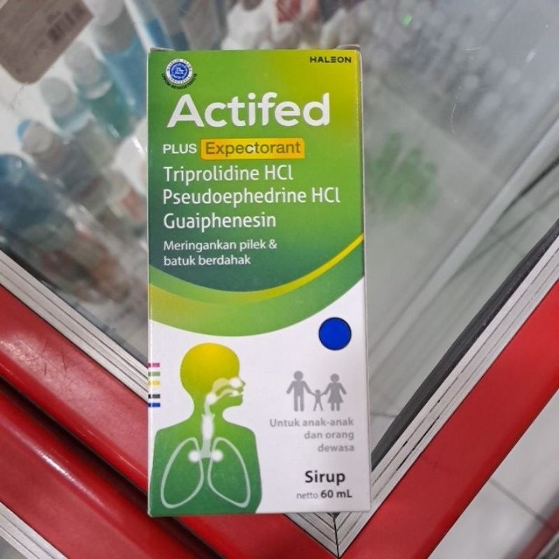Jual Actifed Plus Expectorant Syrup | Shopee Indonesia