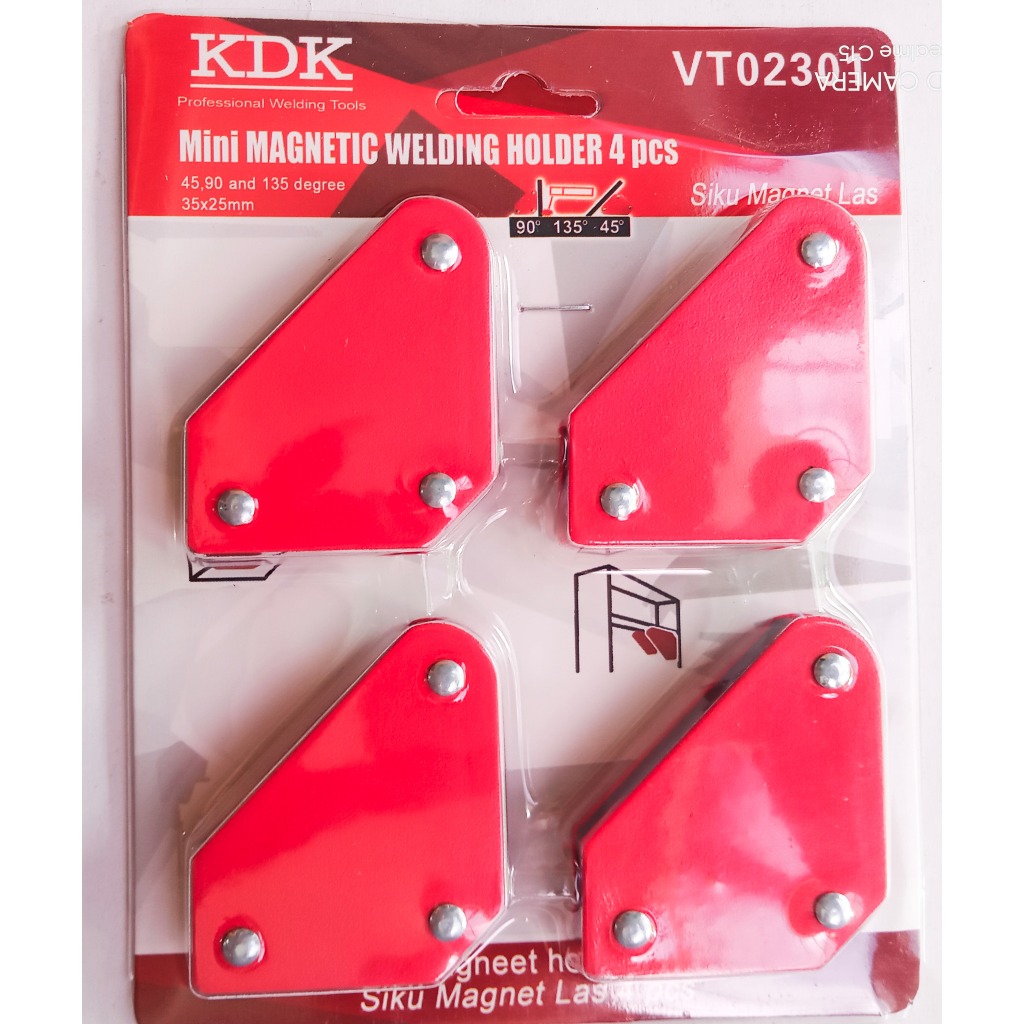 Jual SIKU MAGNET LAS 3 INCH 25LBS KDK / MAGNETIC WELDING HOLDER 3INCH ...