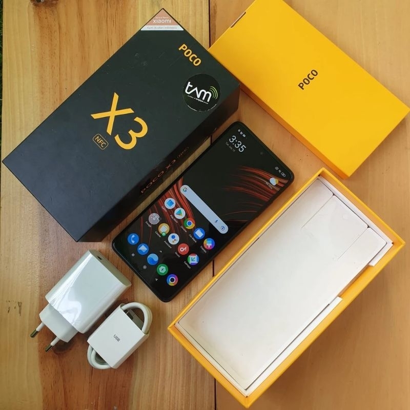 Jual Handphone POCO X3 NFC 6/64second original bergaransi | Shopee ...