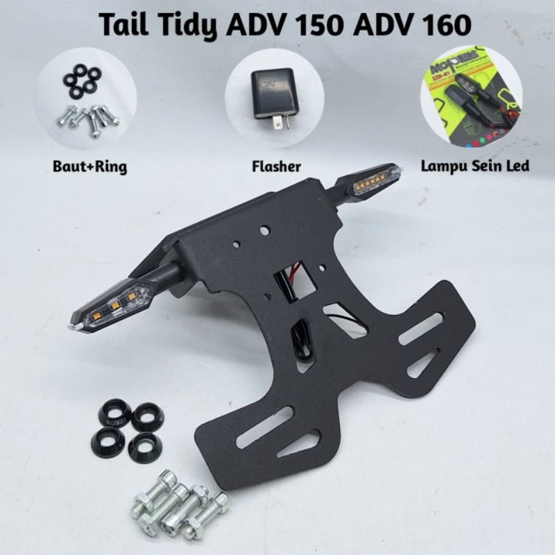 Jual Tail Tidy Spakbor Belakang ADV 150 ADV 160 Plus Sein Led Plus ...