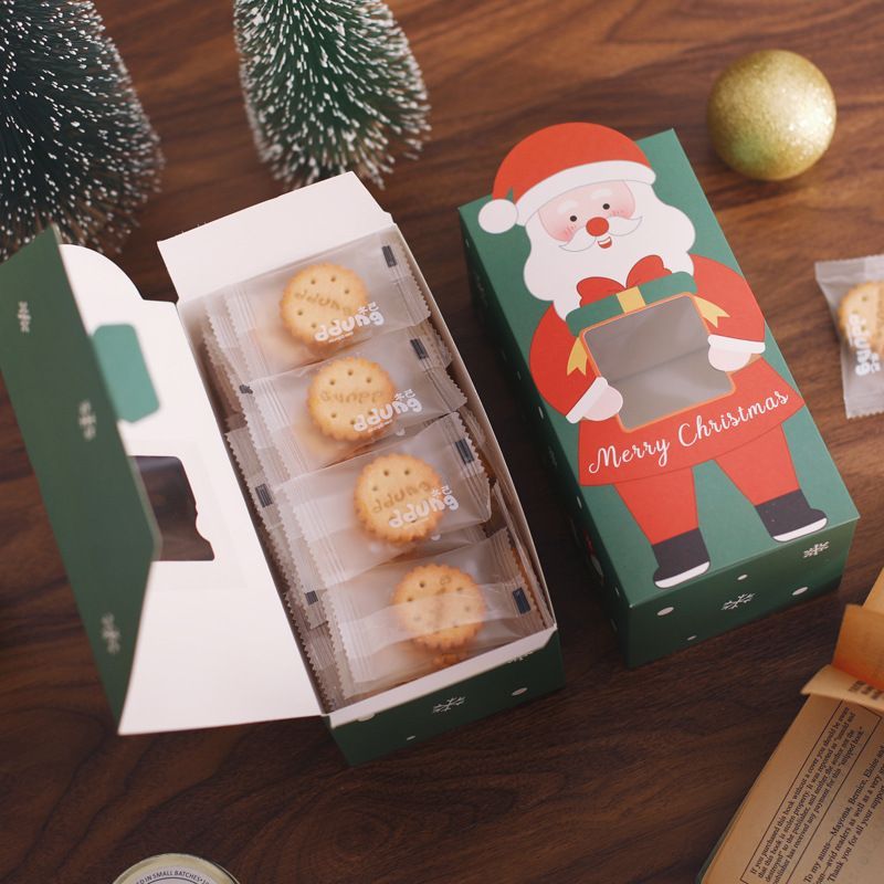 Jual SUPPLYFLORIST - KOTAK COOKIES EDISI NATAL CHRISTMAS / GIFT BOX ...