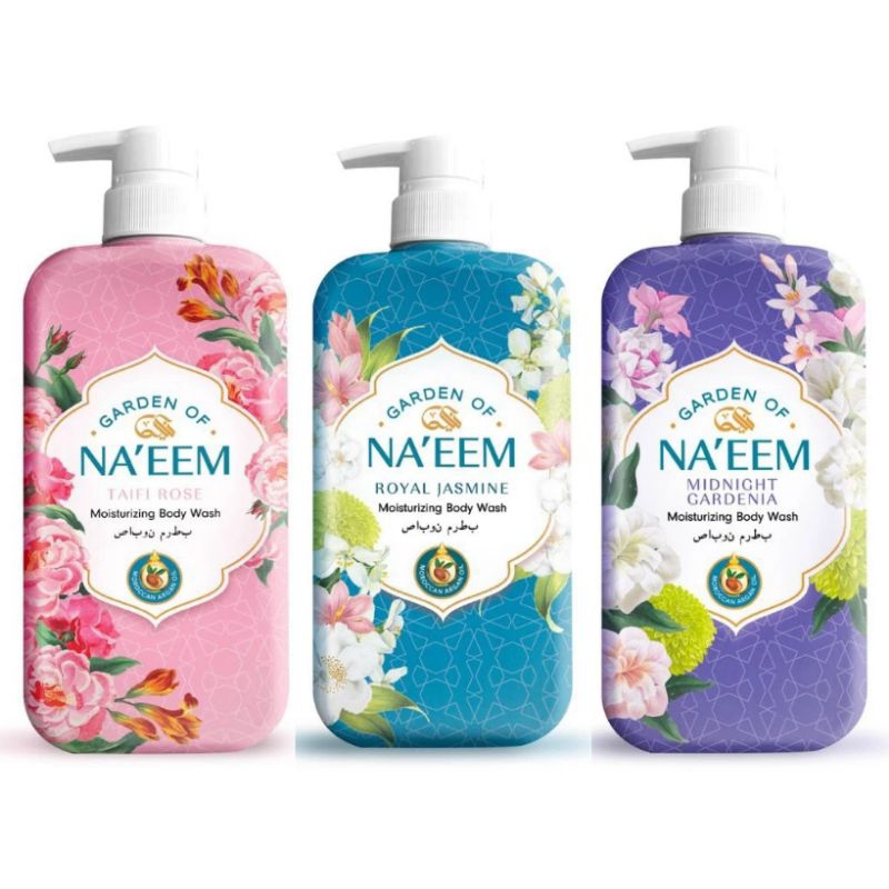 Jual Garden Of Naeem Na eem Na'eem Sabun Mandi Cair Batang Midnight ...