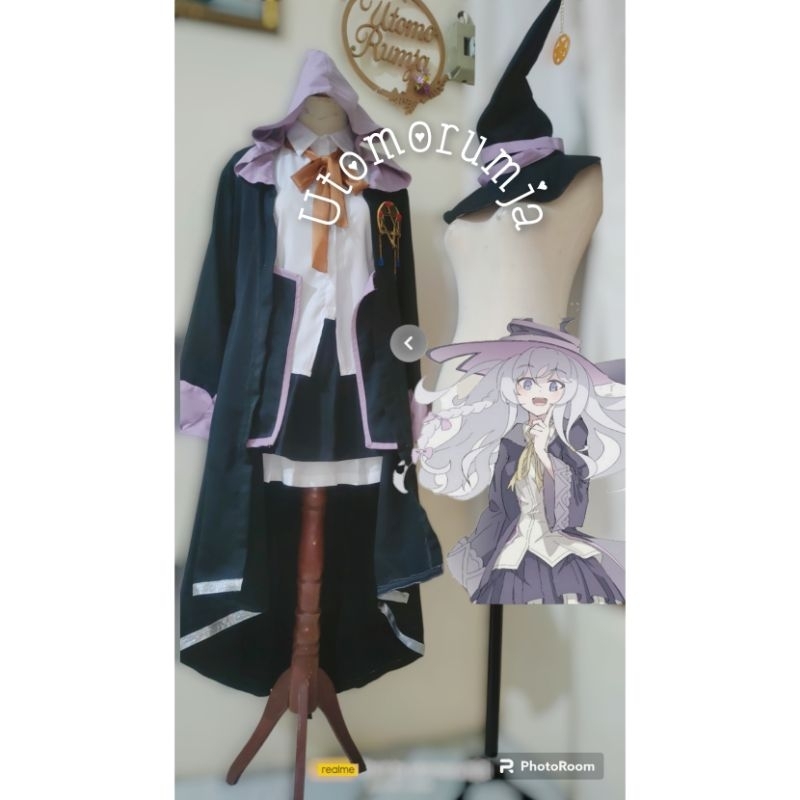 Jual utomorumja kostumcosplay Anime The Journeyof Elaina Ashen Witch ...