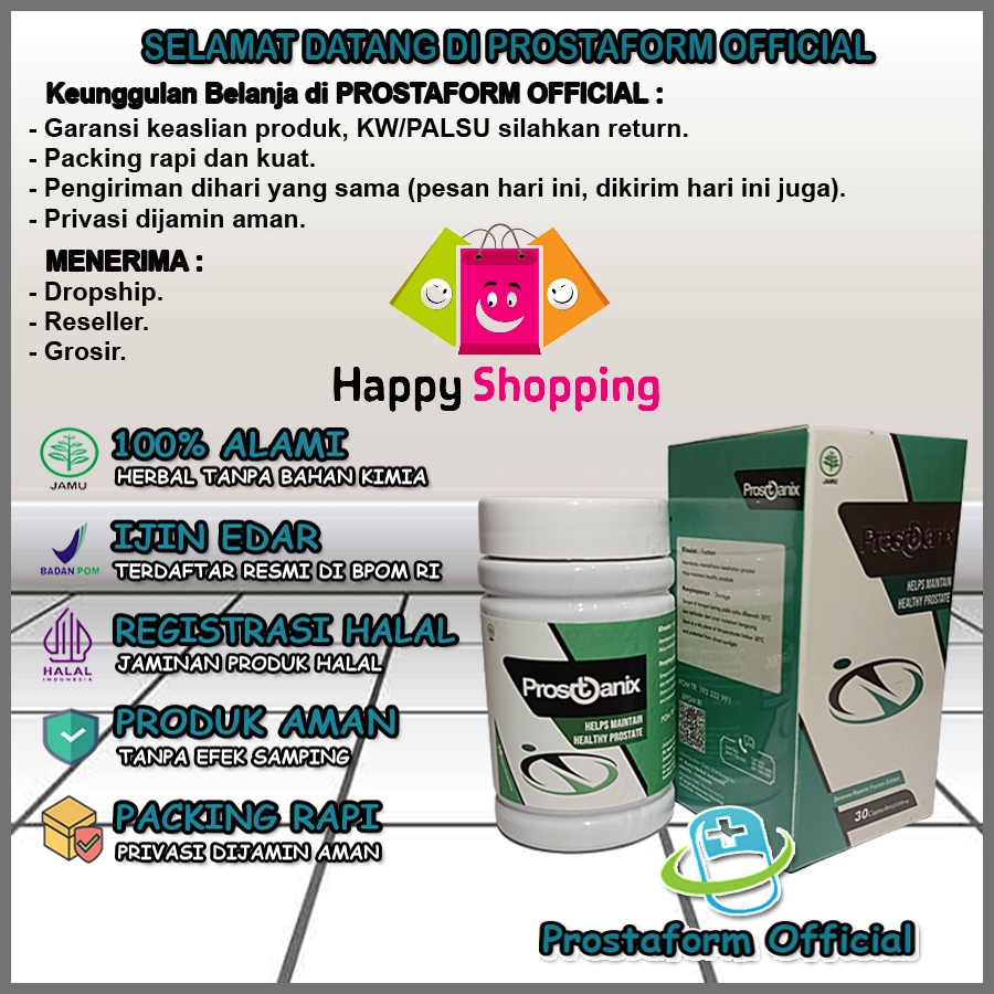 Jual Prostanix 100% Asli Herbal Original Obat Prostat Ampuh | Shopee ...