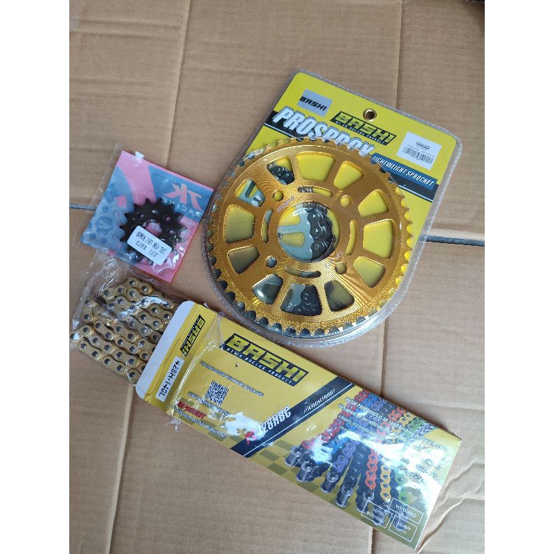 Jual GEAR SET RACING 428 CBR CB150R TIGER MEGAPRO SONIC VERZA SUPRA GTR GL PRO CB CBR LED GIR ...