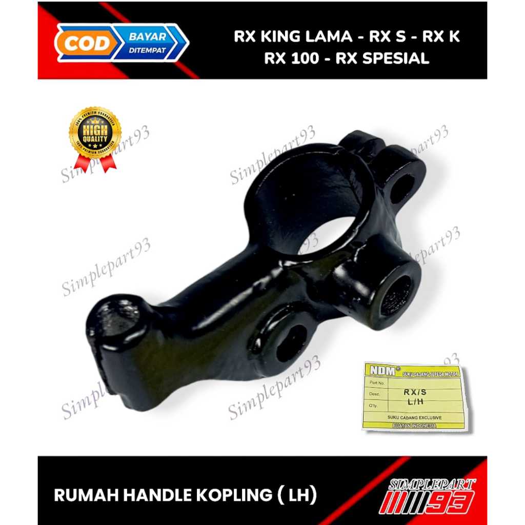 Jual RUMAH DUDUKAN HANDLE HANDEL KOPLING KIRI [ NDM ] YAMAHA - RX KING ...