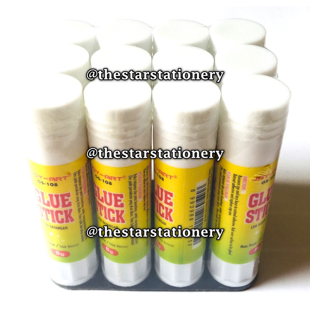 Jual (1 Biji) GROSIR Glue Stick Joy-Art GS-108 8 Gram / Lem Kertas ...