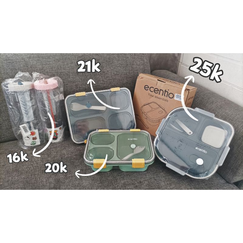 Jual Ecentio Tempat Makan Anti Tumpah | Shopee Indonesia