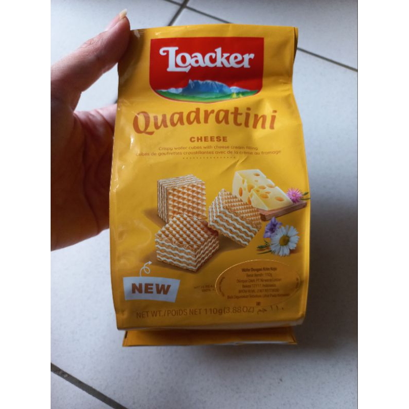 Jual loacker quadratini cheese 110gr (READY) | Shopee Indonesia