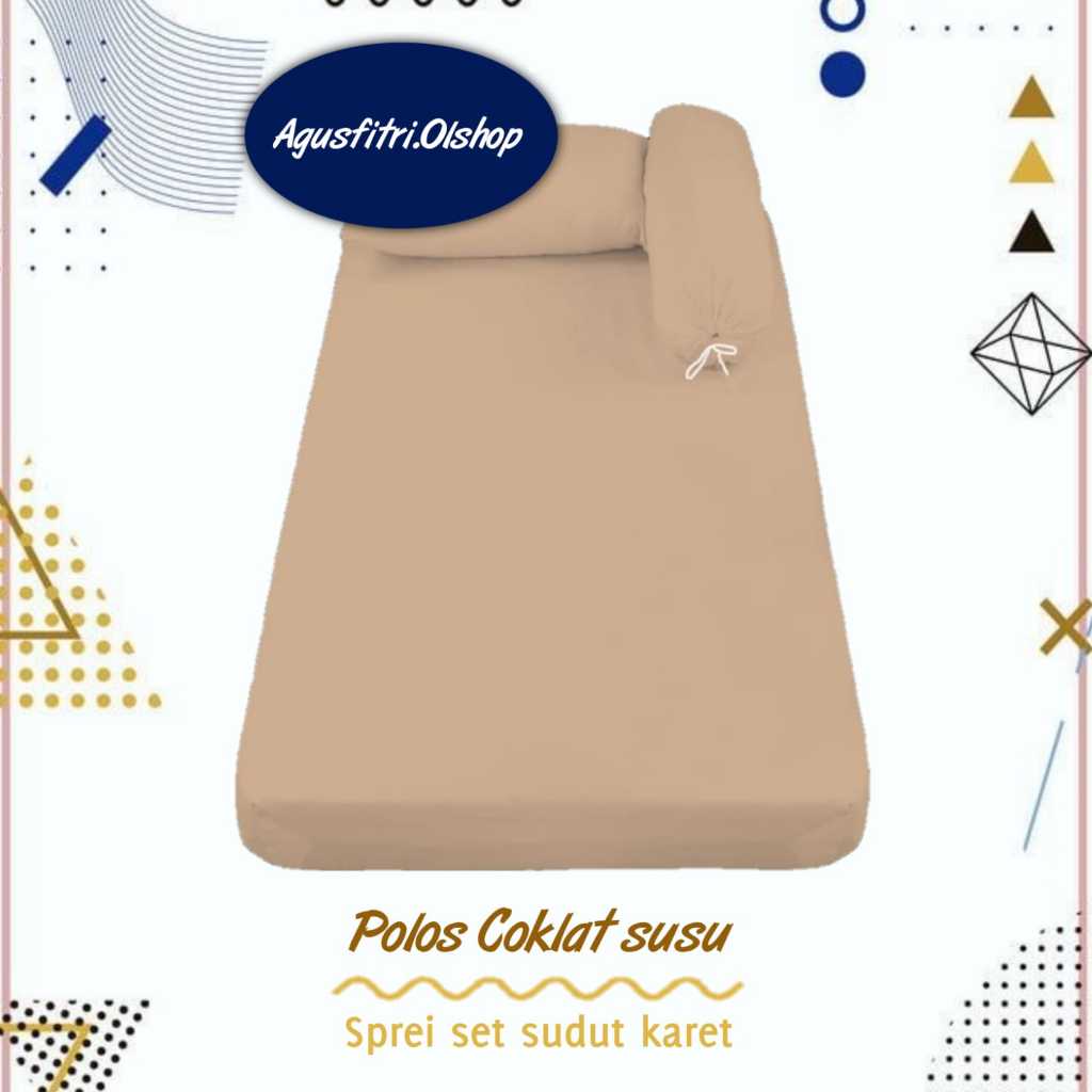 Jual SPREI POLOS COKSU / COKLAT SUSU AESTHETIC SPREI SINGLE QUEEN ...