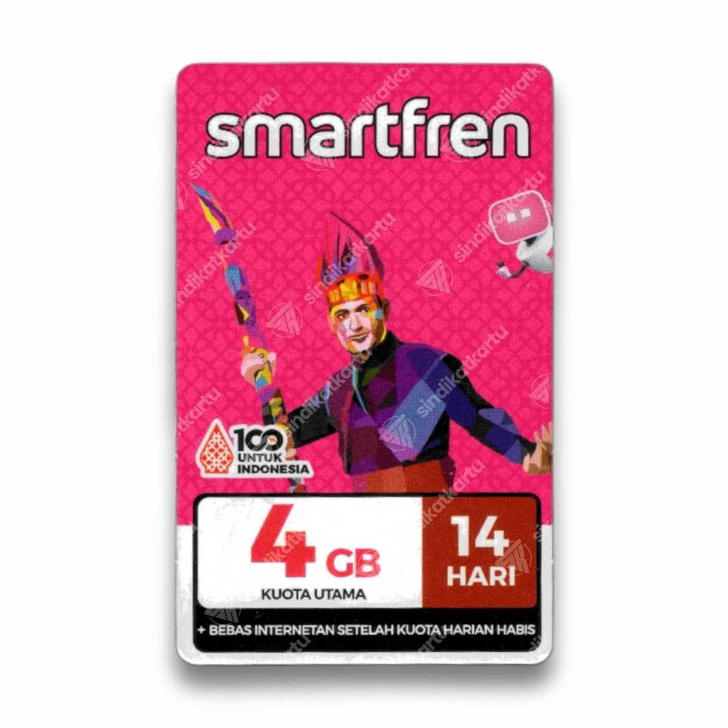Jual Voucher Smartfren 4GB + Apps (14Hari) | Shopee Indonesia