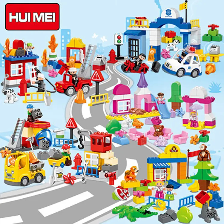 Jual BRICK BLOCK BENTENG ISTANA - PRINCESS DREAM CASTLE PARK HM078 HUI ...