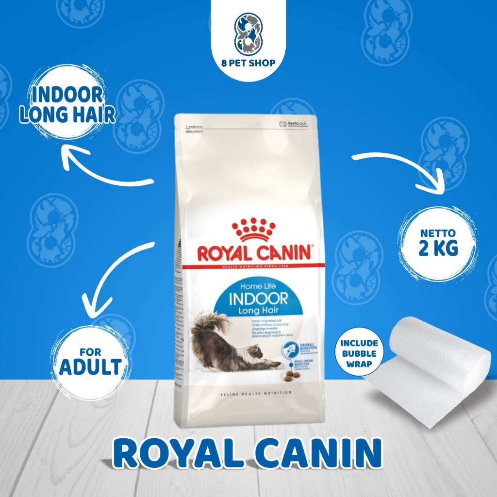Jual ROYAL CANIN MAKANAN KUCING INDOOR LONGHAIR 2KG | Shopee Indonesia