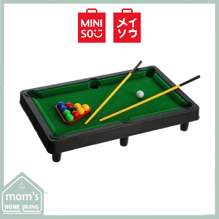 Jual MINISO Billiards Toy Game Mainan Billiard / Tennis Game | Shopee ...