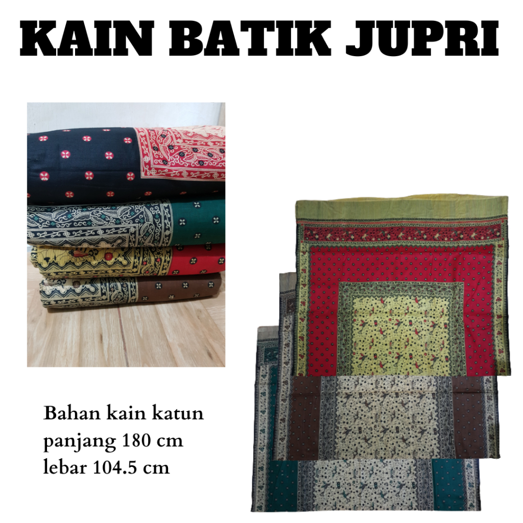 Jual KAIN BATIK JUPRI PALEMBANG KOSONGAN | Shopee Indonesia