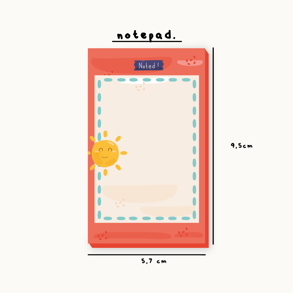 Jual Paperie Lab - Cute Notepad Kertas Memo Estetik | Shopee Indonesia