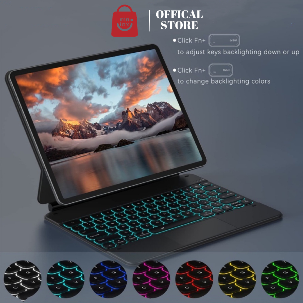 Jual Magic Keyboard Case For iPad Air 4 iPad Pro 11 2021 Floating ...