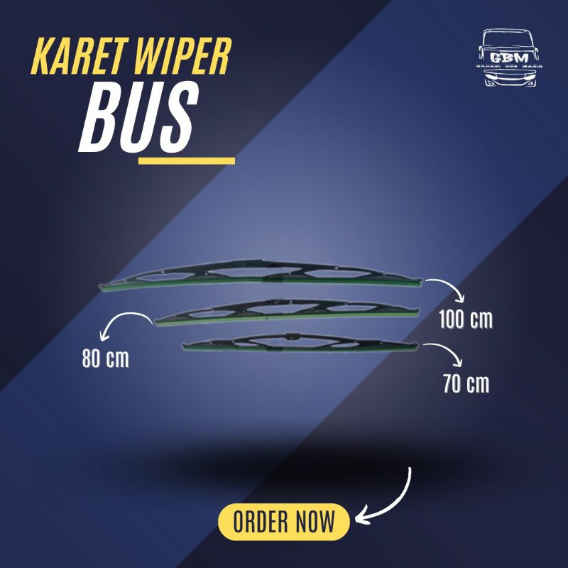 Jual KARET KACA WIPER BUS | Shopee Indonesia