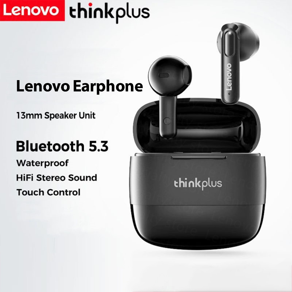 Jual Lenovo Thinkplus Nirkabel Bluetooth Earphone V5.3 Mini Earbud TWS ...