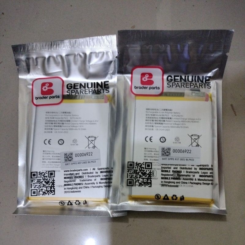 Jual BATTERY BATRE BATERAI OPPO A57 2022/A57S/A78 5G/A77 5G/A97 5G/A58 ...