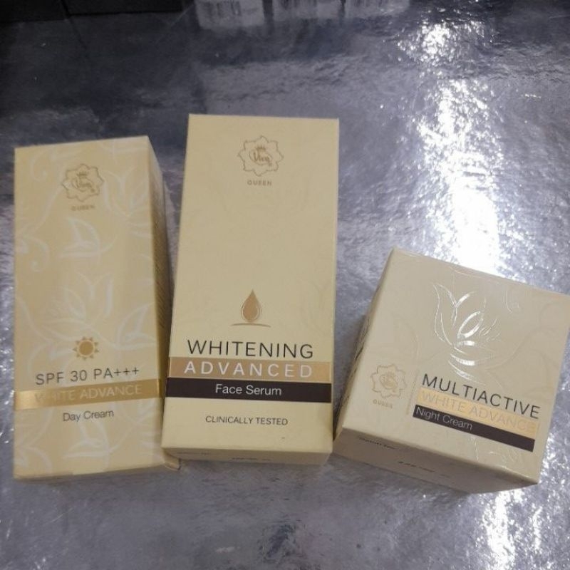 Jual Viva QUEEN WHITE ADVANCE ~Day Cream~Night Cream~Face Serum ...