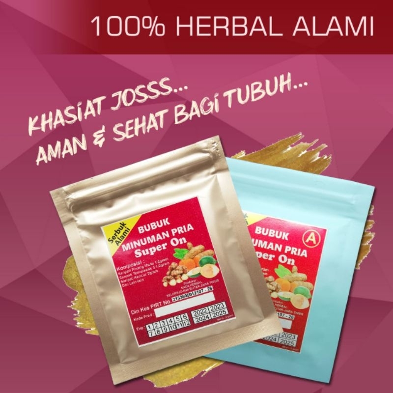 Jual Jamu kuat pria tahan lama herbal tradisional super on/obat kuat pria tahan lama( 1 sachet ...