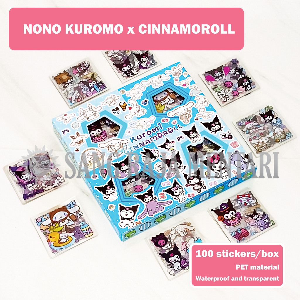 Jual Stiker Nono Momo Anak Perempuan Laki Dapat Box isi 100 Lembar ...