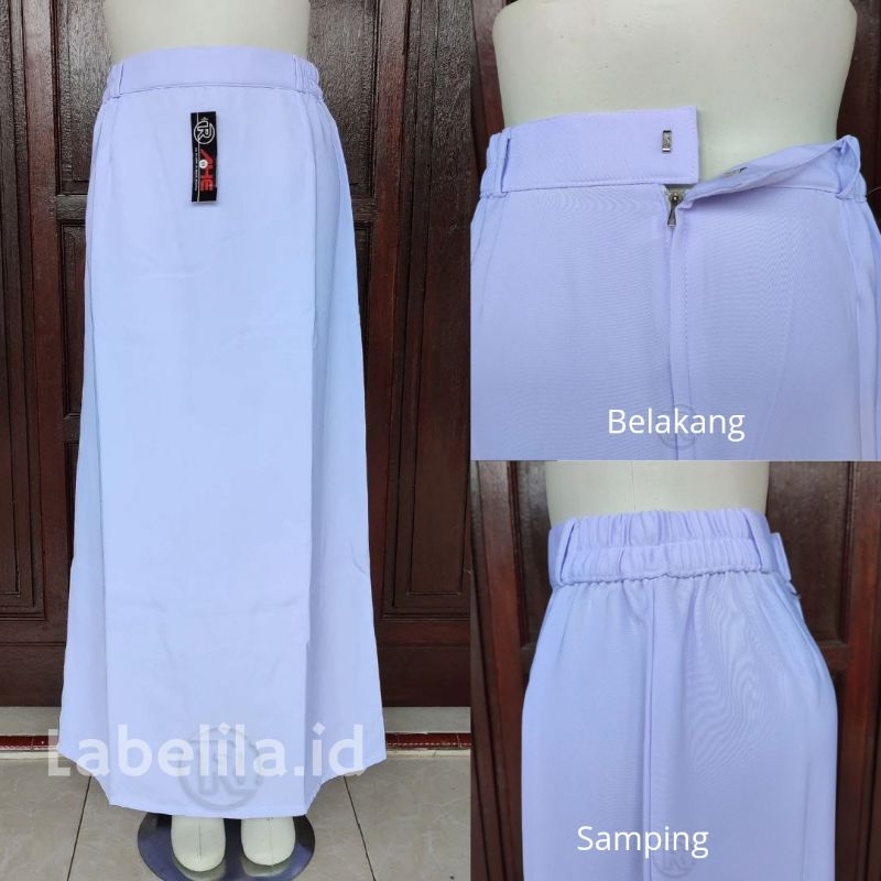 Jual Rok Putih Panjang Formal Model Line A | Shopee Indonesia