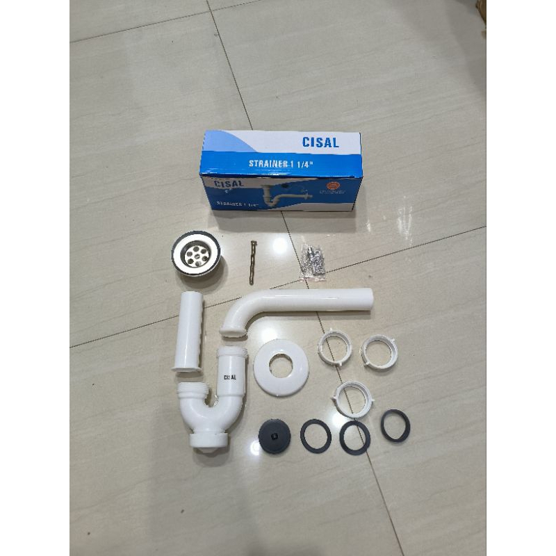 Jual CISAL Sifon Angsa PVC Plastik CISAL / Pembuangan Wastafel 11/4 ...