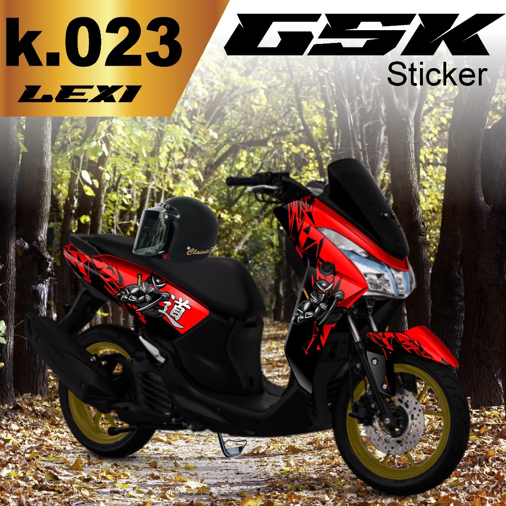 Jual Decal Sticker Lexi Fullbody-Dekal stiker yamaha lexi- k.23 ...