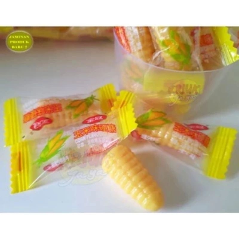 Jual CORN FLAVOUR CANDY ECER 10 PCS | Shopee Indonesia