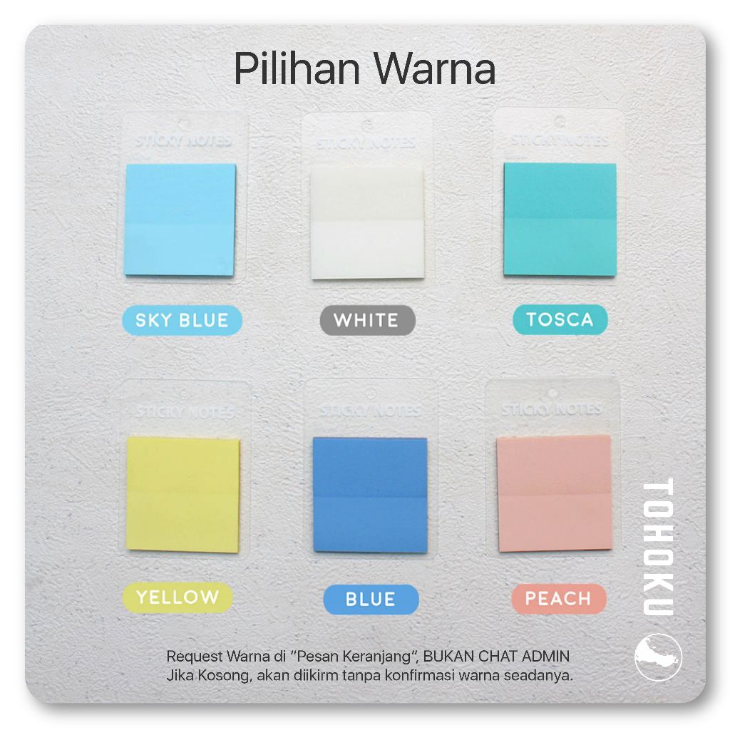 Jual Panmomo - Sticky Notes Bening - Sticky Notes Transparan | Shopee ...