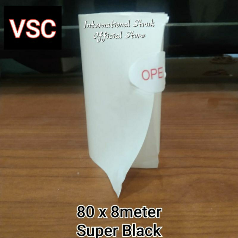 Jual VSC LABEL STIKER THERMAL 80MM PANJANG 8METER PRINTER 80MM PREMIUM ...