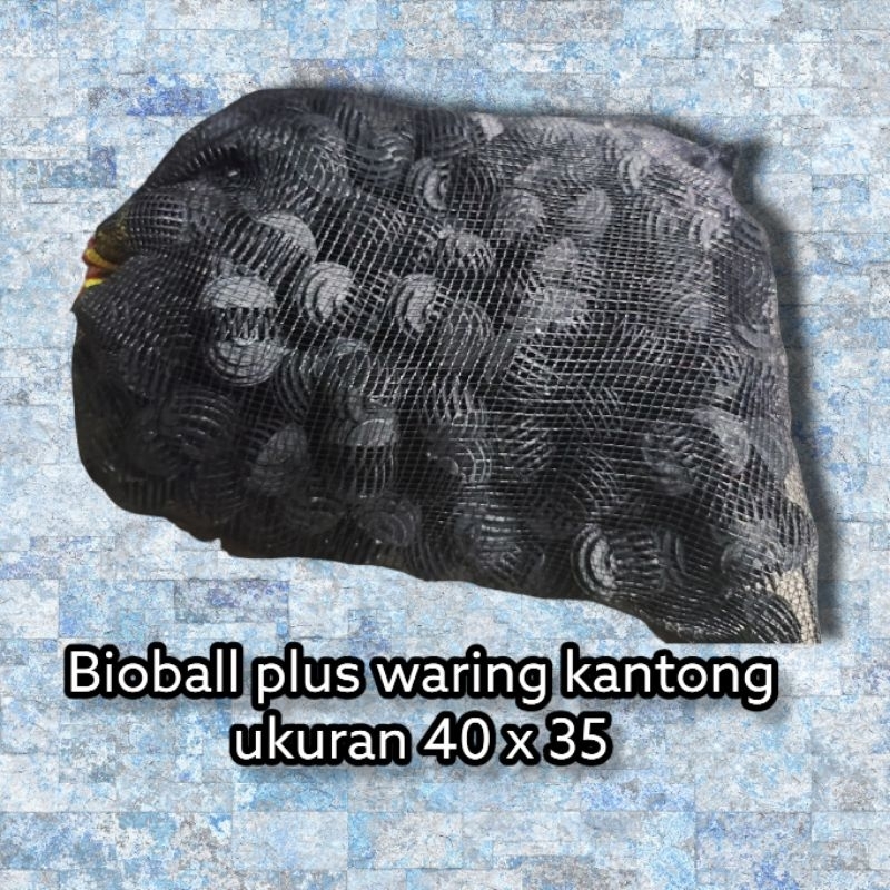 Jual Bioball plus kantong waring 40 x 35 / bioball / bioball golf ...