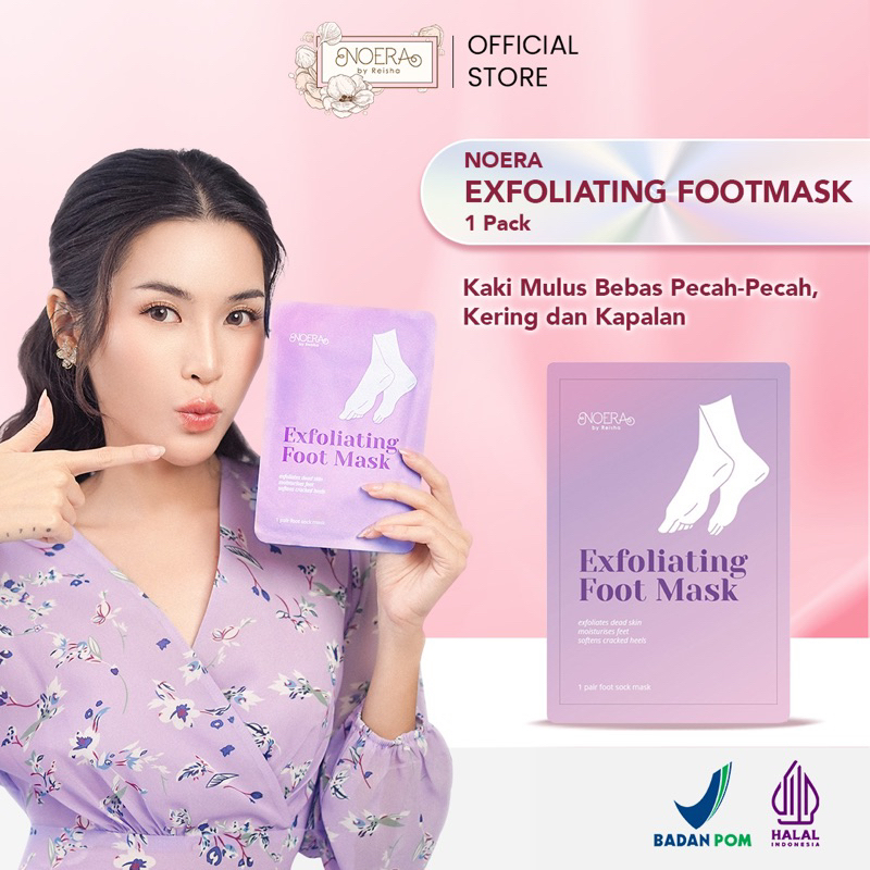 Jual Noera Exfoliating Foot Mask BPOM | Foot Peel - Masker Kaki ...