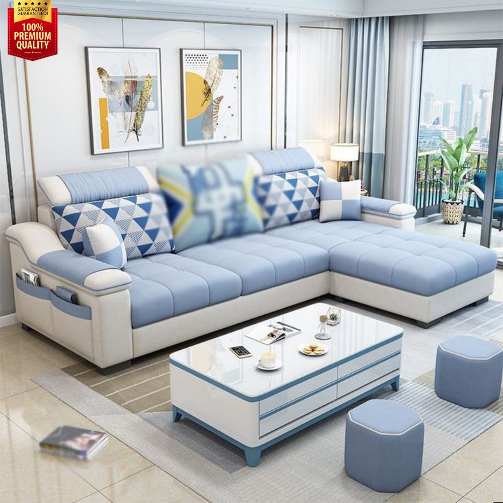 Jual SOFA L shape minimalis modern terbaru terpopuler | Shopee Indonesia