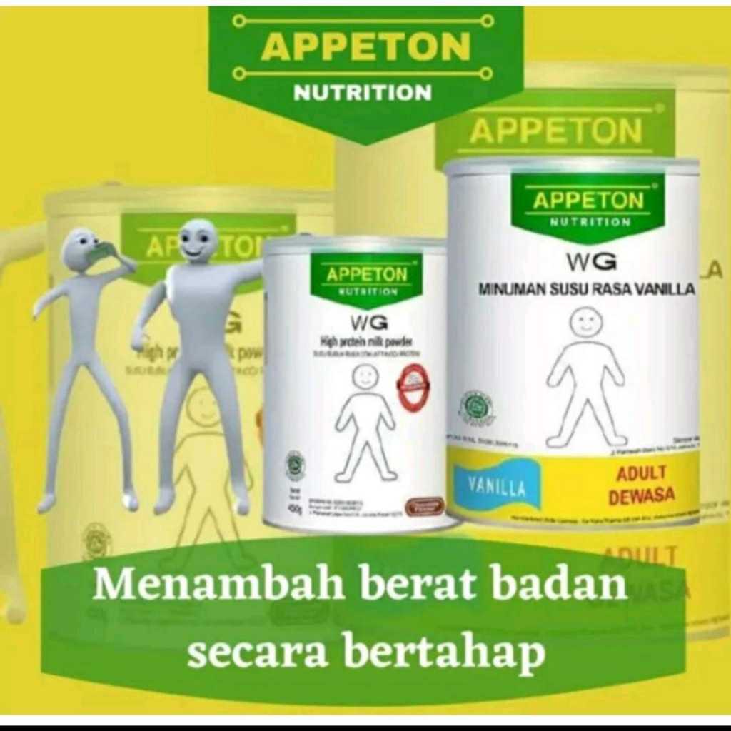 Jual APPETON WEIGHT GAIN - Penambah Berat Badan Alami Original 100% ...
