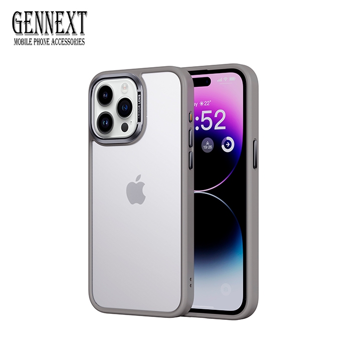 Jual Gennext Soft Case Silicone Doff Matte Iphone 15 15plus 15pro ...
